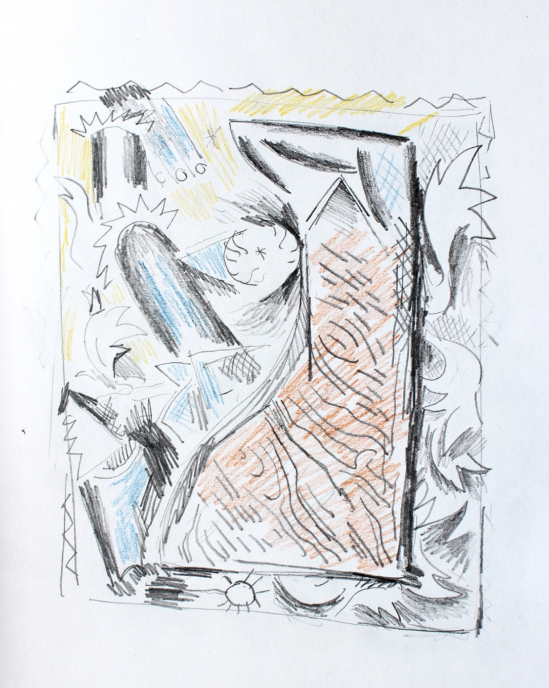 Bluebeard Drawings | Miroslav Pomichal